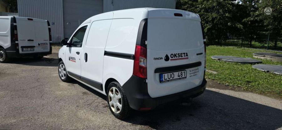 Balts Dacia Dokker 2021 Kauņa, ar dzinēja tilpumu 1.46 L un nobraukumu 127 tūkst. km par 2300 €, foto 6 vietnē AUTOMOTO.COM.LV