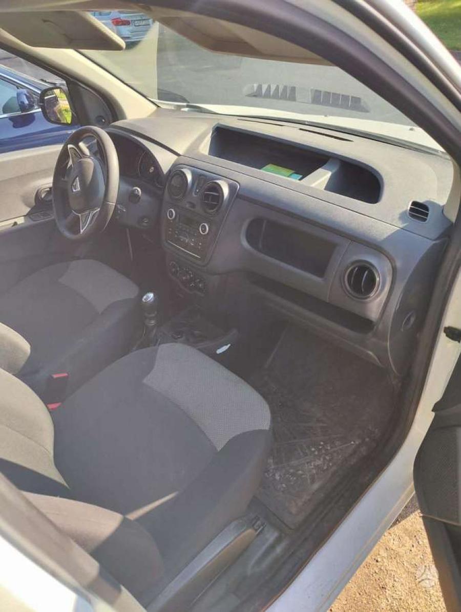 Balts Dacia Dokker 2021 Kauņa, ar dzinēja tilpumu 1.46 L un nobraukumu 127 tūkst. km par 2300 €, foto 10 vietnē AUTOMOTO.COM.LV
