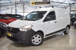 White Dacia Dokker 2019 in Riga, with an engine capacity of 1.50 L and mileage of 163 thousand km for 3900 €, photo 1 on AUTOMOTO.COM.LV