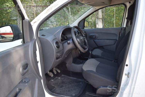 White Dacia Dokker 2019 in Riga, with an engine capacity of 1.50 L and mileage of 163 thousand km for 3900 €, photo 4 on AUTOMOTO.COM.LV