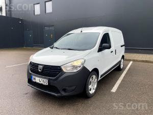 White Dacia Dokker 2021 in Riga, with an engine capacity of 1.50 L and mileage of 232 thousand km for 4990 €, photo 1 on AUTOMOTO.COM.LV