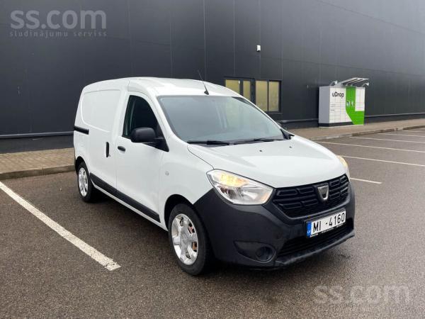 White Dacia Dokker 2021 in Riga, with an engine capacity of 1.50 L and mileage of 232 thousand km for 4990 €, photo 2 on AUTOMOTO.COM.LV