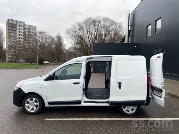 White Dacia Dokker 2021 in Riga, with an engine capacity of 1.50 L and mileage of 232 thousand km for 4990 €, photo 6 on AUTOMOTO.COM.LV