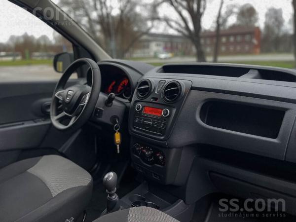 White Dacia Dokker 2021 in Riga, with an engine capacity of 1.50 L and mileage of 232 thousand km for 4990 €, photo 8 on AUTOMOTO.COM.LV