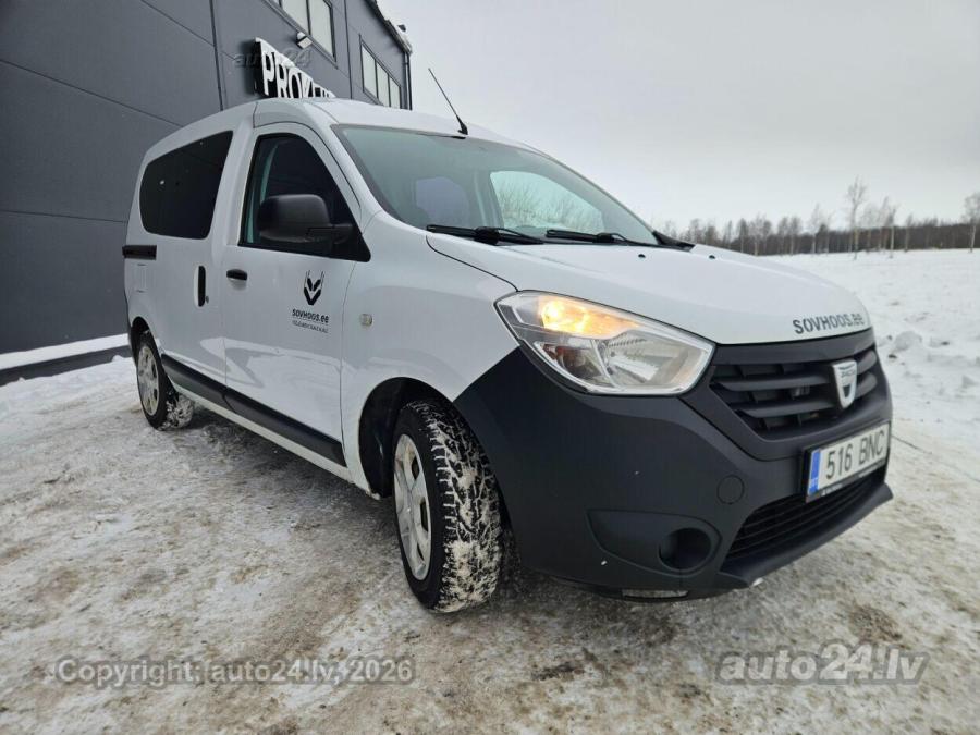 Balts Dacia Dokker 2015 Pērnava, ar dzinēja tilpumu 1.60 L un nobraukumu 246 tūkst. km par 4200 €, foto 1 vietnē AUTOMOTO.COM.LV