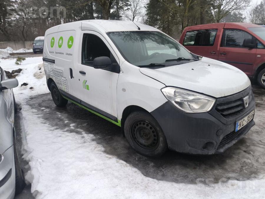 Balts Dacia Dokker 2015 Rīga, ar dzinēja tilpumu 1.50 L un nobraukumu 265 tūkst. km par 1300 €, foto 1 vietnē AUTOMOTO.COM.LV