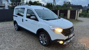 Balts Dacia Dokker 2015 Rēzekne, ar dzinēja tilpumu 1.20 L un nobraukumu 115 tūkst. km par 5650 €, foto 7 vietnē AUTOMOTO.COM.LV