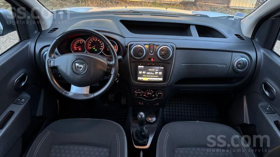 Balts Dacia Dokker 2015 Rēzekne, ar dzinēja tilpumu 1.20 L un nobraukumu 115 tūkst. km par 5650 €, foto 10 vietnē AUTOMOTO.COM.LV