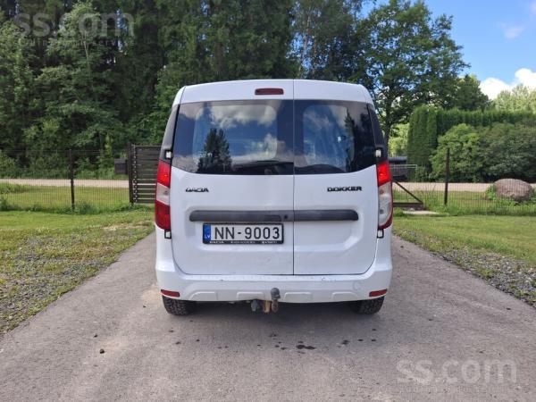 Balts Dacia Dokker 2017 Ogre, ar dzinēja tilpumu 1.50 L un nobraukumu 203 tūkst. km par 4500 €, foto 5 vietnē AUTOMOTO.COM.LV