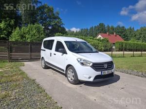 Белый Дачия Доккер 2017 в Огре, объемом двигателя 1.50 л и пробегом 203 тыс. км за 4500 €, фото  на AUTOMOTO.COM.LV
