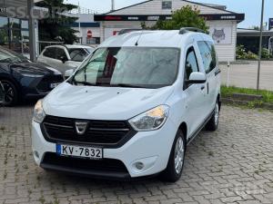 White Dacia Dokker 2017 in Riga, with an engine capacity of 1.50 L and mileage of 157 thousand km for 4250 €, photo 3 on AUTOMOTO.COM.LV