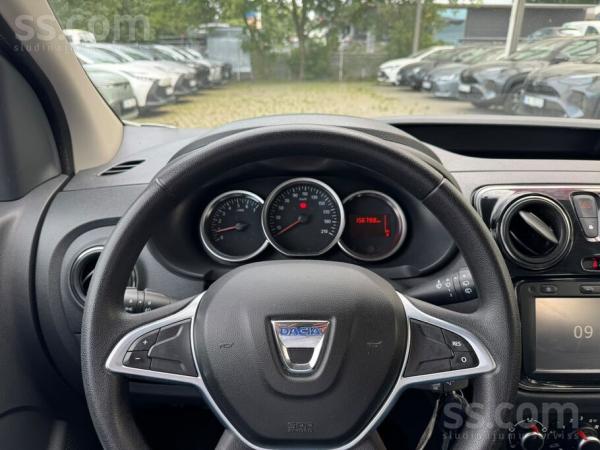 White Dacia Dokker 2017 in Riga, with an engine capacity of 1.50 L and mileage of 157 thousand km for 4250 €, photo 9 on AUTOMOTO.COM.LV