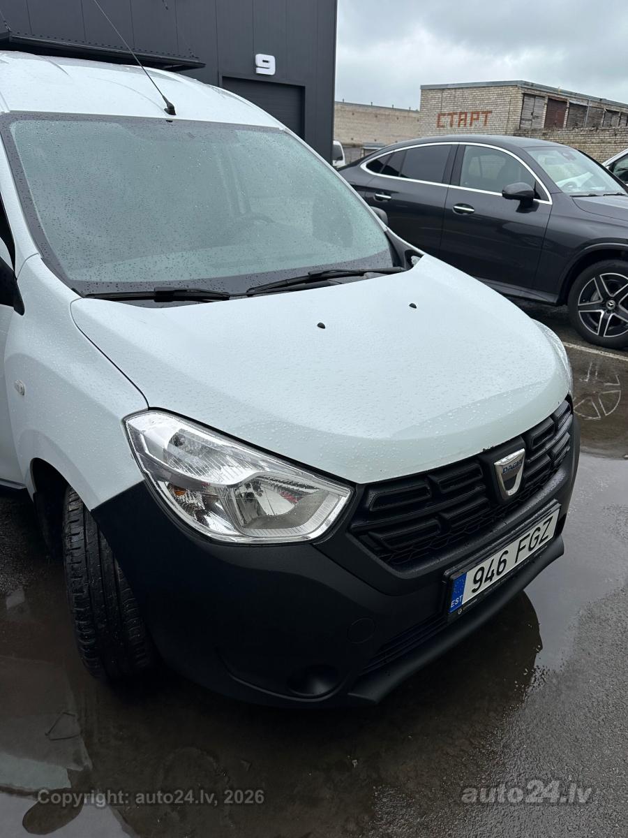 White Dacia Dokker 2018 in Narva, with an engine capacity of 1.60 L and mileage of 184 thousand km for 5500 €, photo 1 on AUTOMOTO.COM.LV