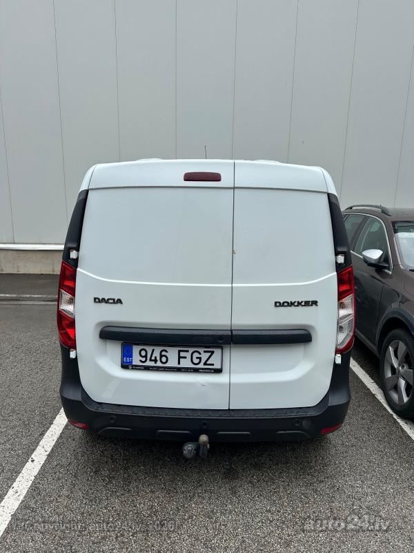 White Dacia Dokker 2018 in Narva, with an engine capacity of 1.60 L and mileage of 184 thousand km for 5500 €, photo 3 on AUTOMOTO.COM.LV