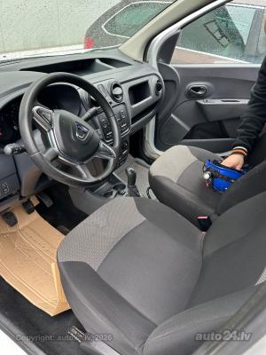 White Dacia Dokker 2018 in Narva, with an engine capacity of 1.60 L and mileage of 184 thousand km for 5500 €, photo 6 on AUTOMOTO.COM.LV