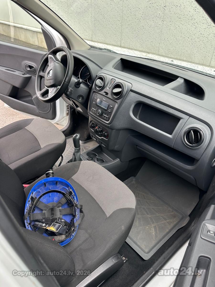 White Dacia Dokker 2018 in Narva, with an engine capacity of 1.60 L and mileage of 184 thousand km for 5500 €, photo 7 on AUTOMOTO.COM.LV