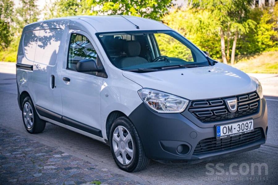 White Dacia Dokker 2019 in Riga, with an engine capacity of 1.50 L and mileage of 0 thousand km for 2990 €, photo 4 on AUTOMOTO.COM.LV