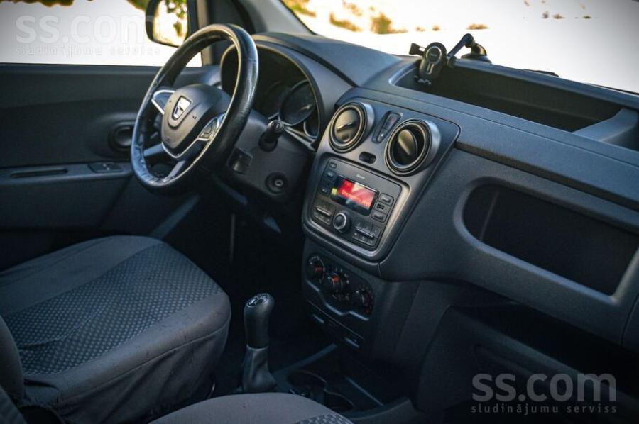 White Dacia Dokker 2019 in Riga, with an engine capacity of 1.50 L and mileage of 0 thousand km for 2990 €, photo 14 on AUTOMOTO.COM.LV