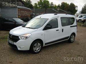 Balts Dacia Dokker 2019 Rēzekne, ar dzinēja tilpumu 1.30 L un nobraukumu 165 tūkst. km par 6800 €, foto  vietnē AUTOMOTO.COM.LV