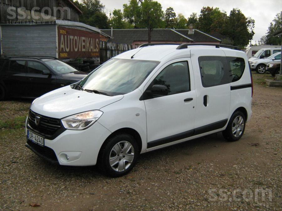 Balts Dacia Dokker 2019 Rēzekne, ar dzinēja tilpumu 1.30 L un nobraukumu 165 tūkst. km par 6800 €, foto 1 vietnē AUTOMOTO.COM.LV