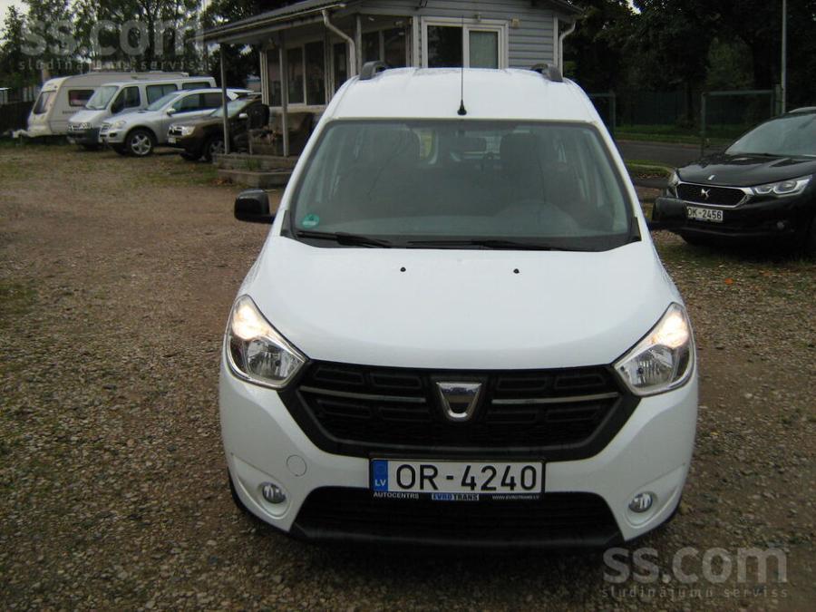 Balts Dacia Dokker 2019 Rēzekne, ar dzinēja tilpumu 1.30 L un nobraukumu 165 tūkst. km par 6800 €, foto 3 vietnē AUTOMOTO.COM.LV