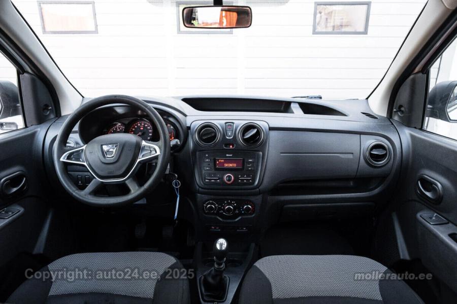 White Dacia Dokker 2020 in Jelgava, with an engine capacity of 1.50 L and mileage of 147 thousand km for 7123 €, photo 6 on AUTOMOTO.COM.LV