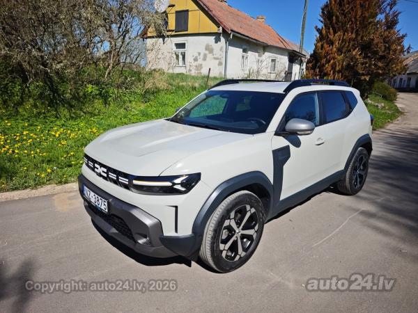 Beige Dacia Duster 2024 in Liepaja, with an engine capacity of 1.60 L and mileage of 39 thousand km for 22320 €, photo 1 on AUTOMOTO.COM.LV