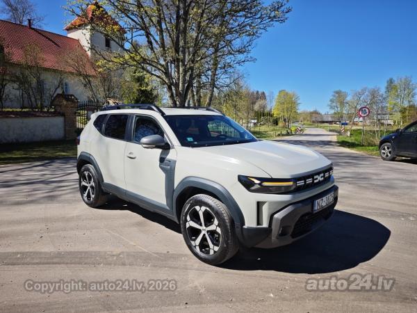 Beige Dacia Duster 2024 in Liepaja, with an engine capacity of 1.60 L and mileage of 39 thousand km for 22320 €, photo 6 on AUTOMOTO.COM.LV