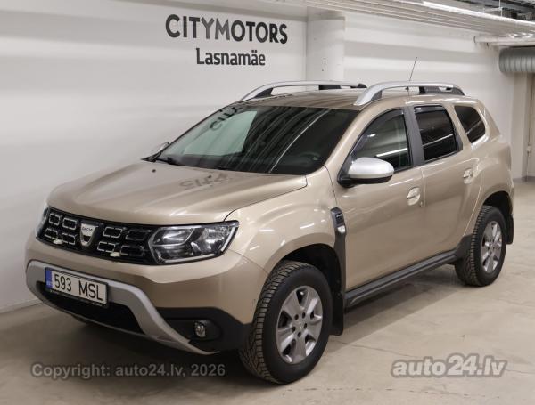 Beige Dacia Duster 2019 in Tallinn, with an engine capacity of 1.60 L and mileage of 64 thousand km for 11900 €, photo 1 on AUTOMOTO.COM.LV