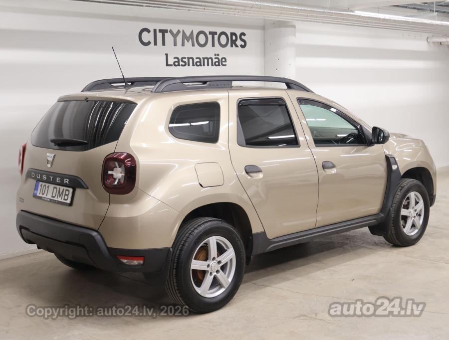 Beige Dacia Duster 2019 in Tallinn, with an engine capacity of 1.60 L and mileage of 121 thousand km for 9990 €, photo 7 on AUTOMOTO.COM.LV