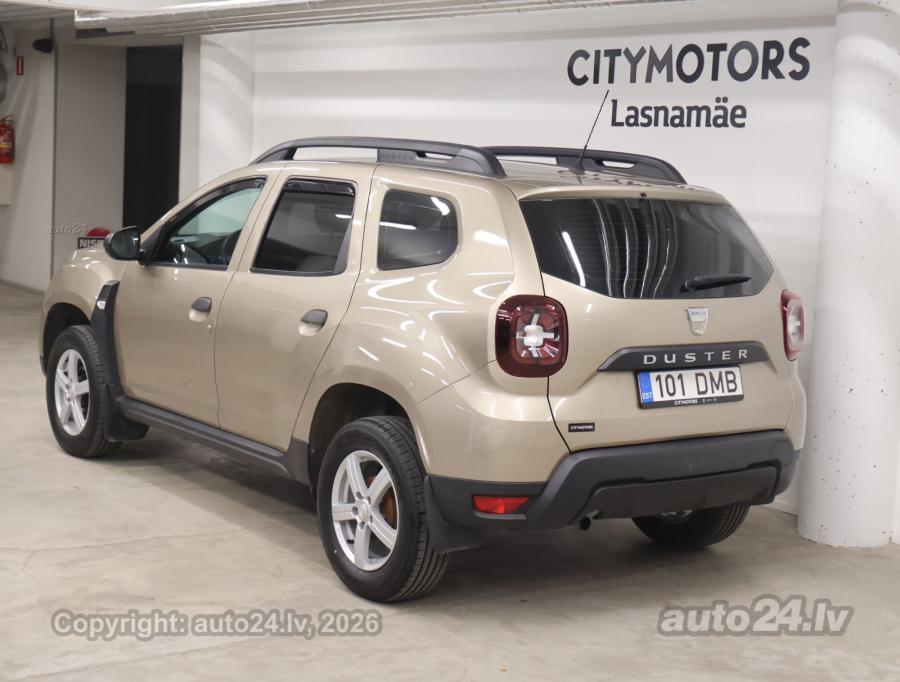 Beige Dacia Duster 2019 in Tallinn, with an engine capacity of 1.60 L and mileage of 121 thousand km for 9900 €, photo 4 on AUTOMOTO.COM.LV