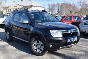 Black Dacia Duster 2010 in Kuldiga, with an engine capacity of 1.50 L and mileage of 0 thousand km for 5650 €, photo 3 on AUTOMOTO.COM.LV