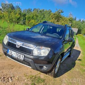Черный Дачия Duster 2010 в Даугавпилс, объемом двигателя 1.50 л и пробегом 240 тыс. км за 4150 €, фото  на AUTOMOTO.COM.LV