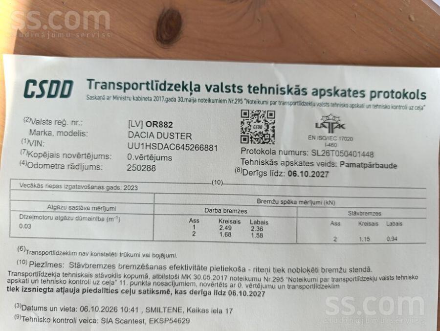 Черный Дачия Duster 2011 в Валмиера, объемом двигателя 1.50 л и пробегом 250 тыс. км за 5750 €, фото 18 на AUTOMOTO.COM.LV