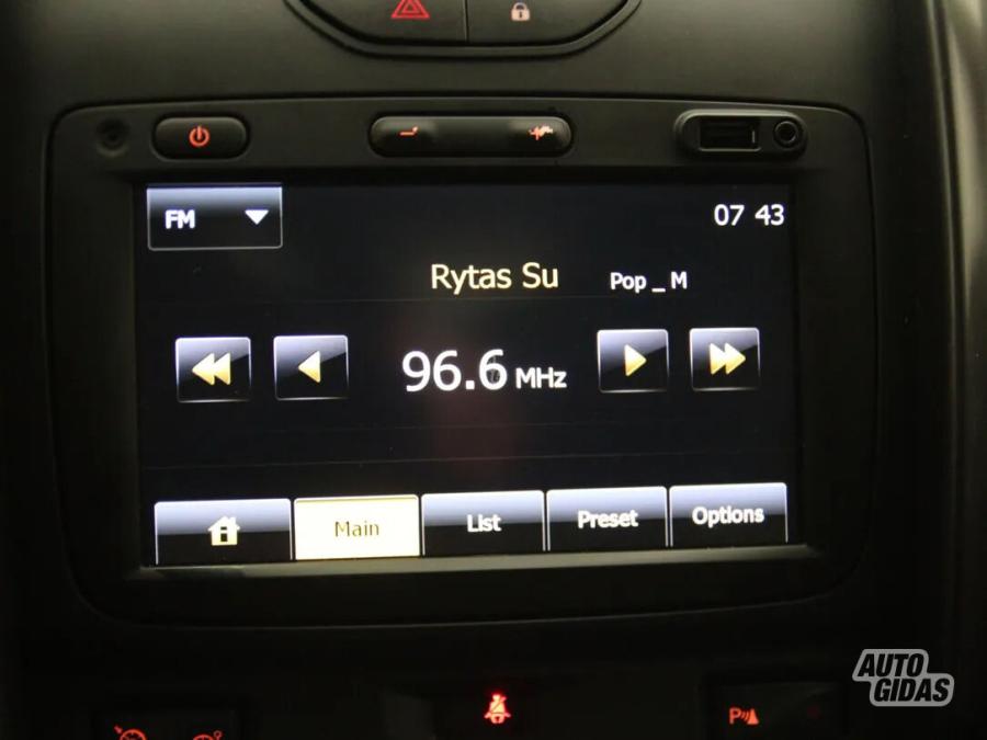 Black Dacia Duster 2014 in Vilnius, with an engine capacity of 1.20 L and mileage of 195 thousand km for 6099 €, photo 23 on AUTOMOTO.COM.LV