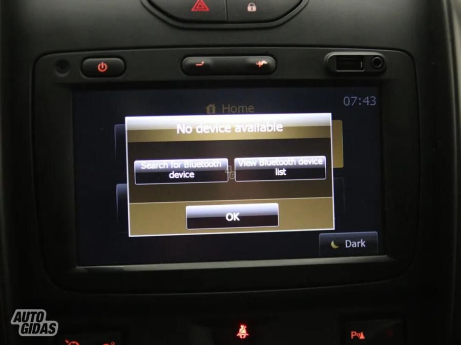 Black Dacia Duster 2014 in Vilnius, with an engine capacity of 1.20 L and mileage of 195 thousand km for 6099 €, photo 24 on AUTOMOTO.COM.LV