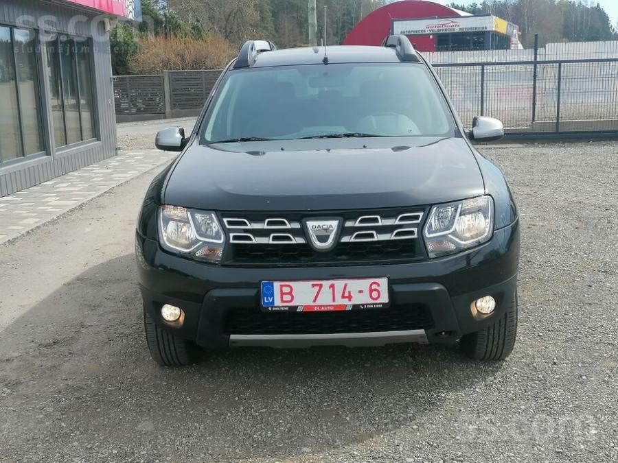 Черный Дачия Duster 2014 в Валмиера, объемом двигателя 1.20 л и пробегом 120 тыс. км за 6750 €, фото 4 на AUTOMOTO.COM.LV