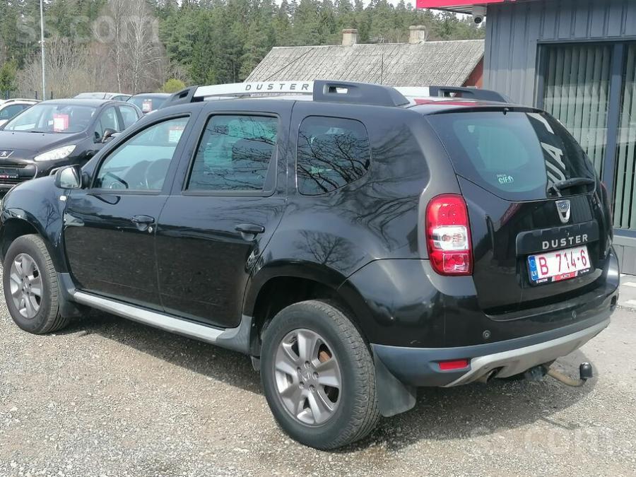 Черный Дачия Duster 2014 в Валмиера, объемом двигателя 1.20 л и пробегом 120 тыс. км за 6750 €, фото 9 на AUTOMOTO.COM.LV