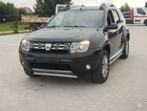 Black Dacia Duster 2015 in Taurage, with an engine capacity of 1.20 L and mileage of 150 thousand km for 4300 €, photo  on AUTOMOTO.COM.LV