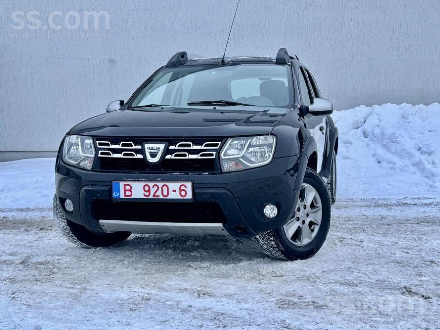 Melns Dacia Duster 2016 Jelgava, ar dzinēja tilpumu 1.50 L un nobraukumu 0 tūkst. km par 6950 €, foto 1 vietnē AUTOMOTO.COM.LV