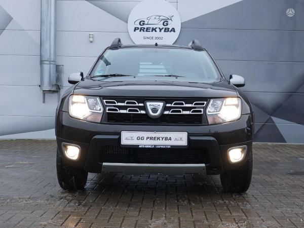 Black Dacia Duster 2016 in Kaunas, with an engine capacity of 1.20 L and mileage of 100 thousand km for 5950 €, photo 3 on AUTOMOTO.COM.LV