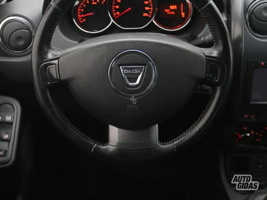 Black Dacia Duster 2016 in Vilnius, with an engine capacity of 1.20 L and mileage of 163 thousand km for 7599 €, photo 18 on AUTOMOTO.COM.LV
