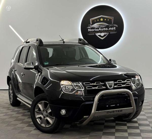 Black Dacia Duster 2017 in Marijampole, with an engine capacity of 1.20 L and mileage of 94 thousand km for 7999 €, photo 1 on AUTOMOTO.COM.LV