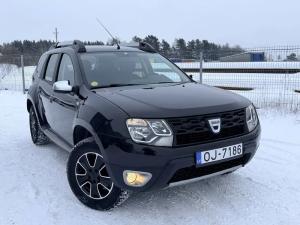 Black Dacia Duster 2017 in Riga, with an engine capacity of 1.50 L and mileage of 199 thousand km for 6995 €, photo  on AUTOMOTO.COM.LV