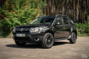 Black Dacia Duster 2017 in Vilnius, with an engine capacity of 1.50 L and mileage of 227 thousand km for 8500 €, photo 11 on AUTOMOTO.COM.LV