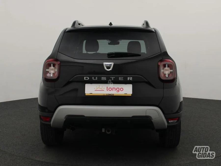 Black Dacia Duster 2018 in Vilnius, with an engine capacity of 1.20 L and mileage of 105 thousand km for 9699 €, photo 6 on AUTOMOTO.COM.LV