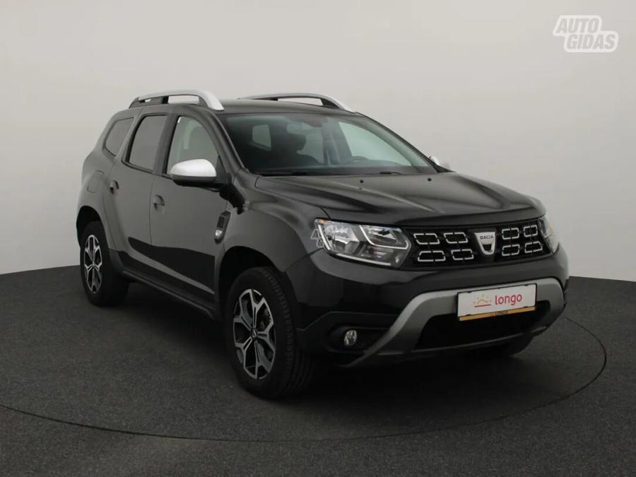 Black Dacia Duster 2018 in Vilnius, with an engine capacity of 1.20 L and mileage of 105 thousand km for 9699 €, photo 11 on AUTOMOTO.COM.LV