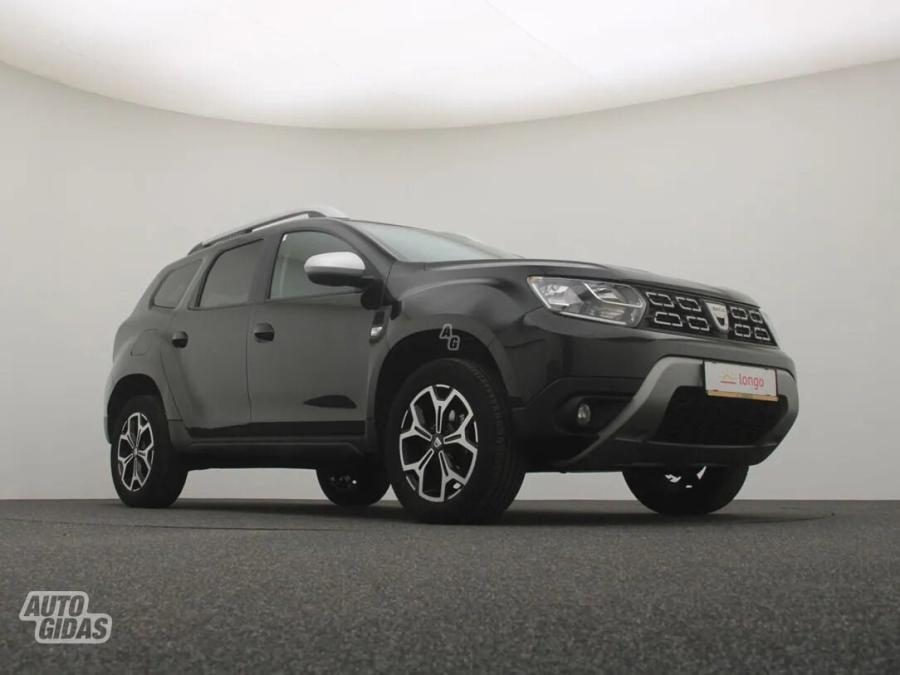 Black Dacia Duster 2018 in Vilnius, with an engine capacity of 1.20 L and mileage of 105 thousand km for 9699 €, photo 12 on AUTOMOTO.COM.LV