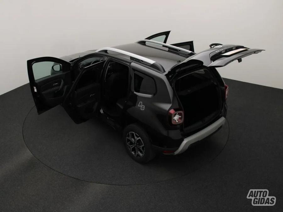 Black Dacia Duster 2018 in Vilnius, with an engine capacity of 1.20 L and mileage of 105 thousand km for 9699 €, photo 14 on AUTOMOTO.COM.LV