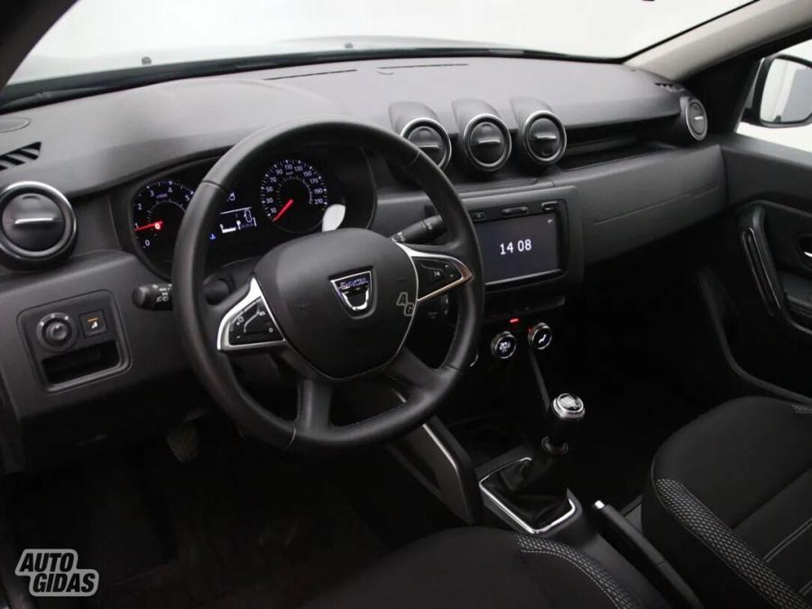 Black Dacia Duster 2018 in Vilnius, with an engine capacity of 1.20 L and mileage of 105 thousand km for 9699 €, photo 17 on AUTOMOTO.COM.LV
